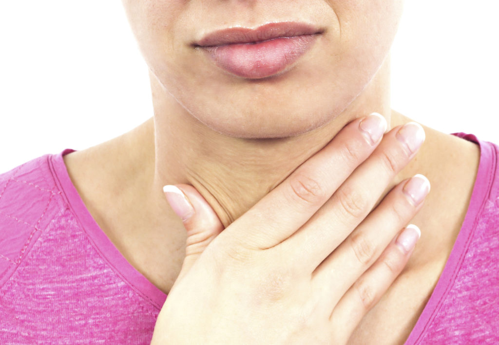 How do I know if my sore throat is from allergies?