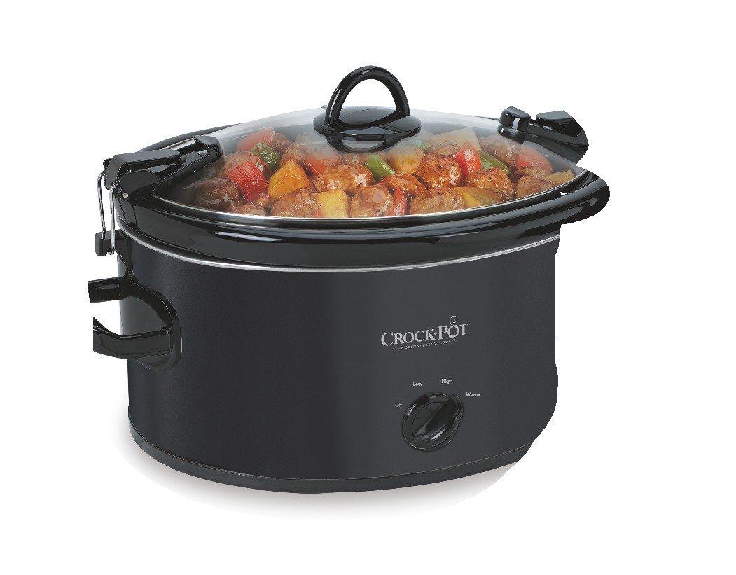 How do you secure a crock pot lid?