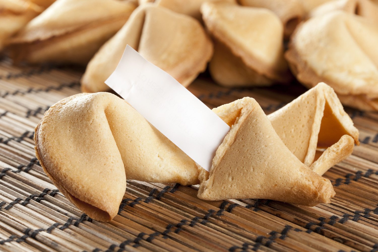 What are the odds of getting an empty fortune cookie?