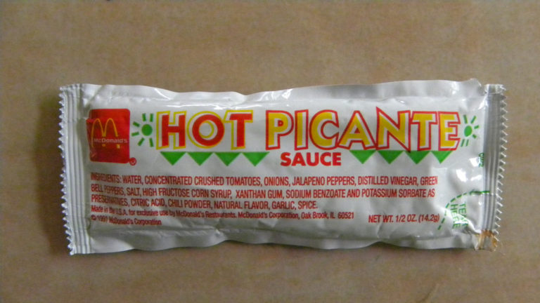 What brand is Mcdonald's picante sauce?