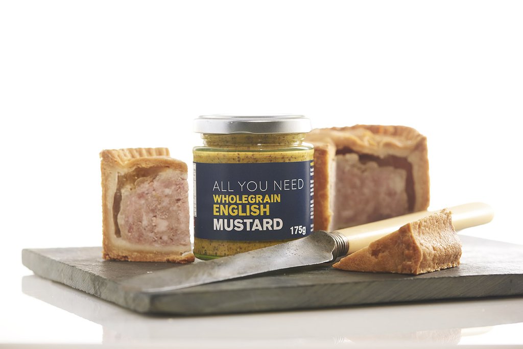 What ingredients are in English mustard?