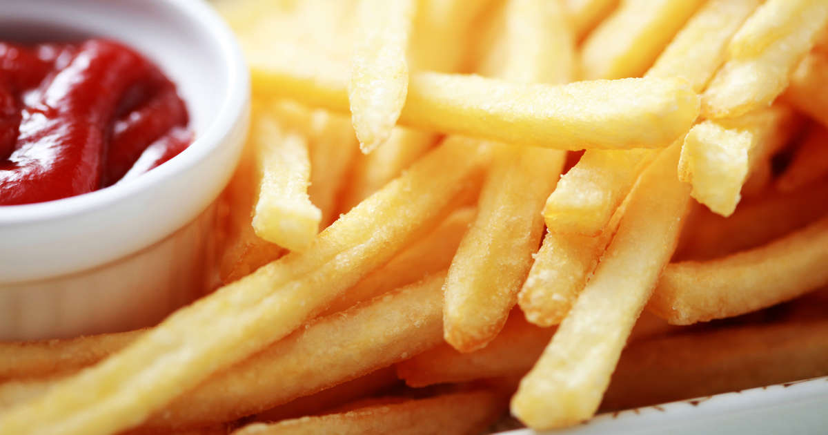 What is a serving size of french fries?