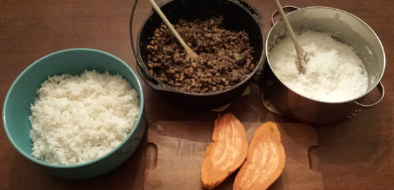 What did the slaves eat?