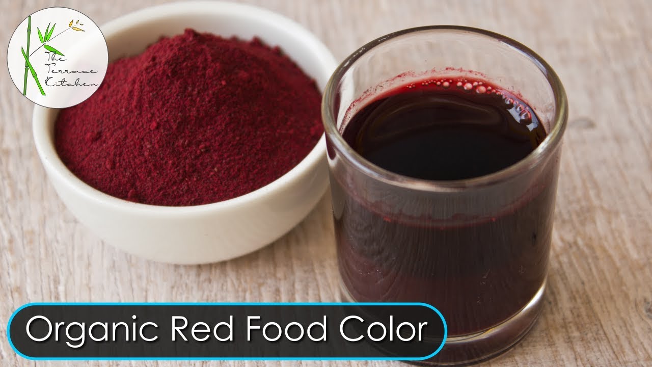 What can I substitute for red food coloring?