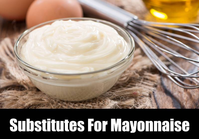 What is a healthy substitute for mayonnaise?