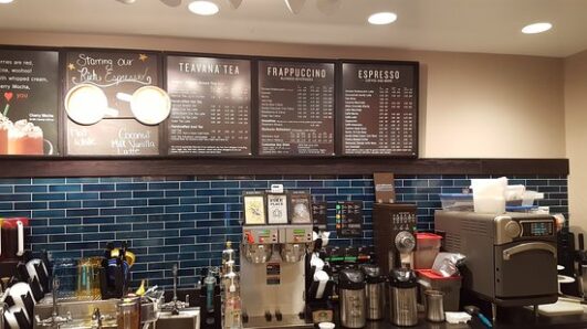Do Target Starbucks have the same menu?