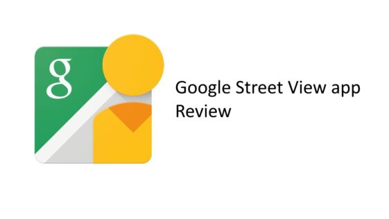 How do I use Google Street View app?