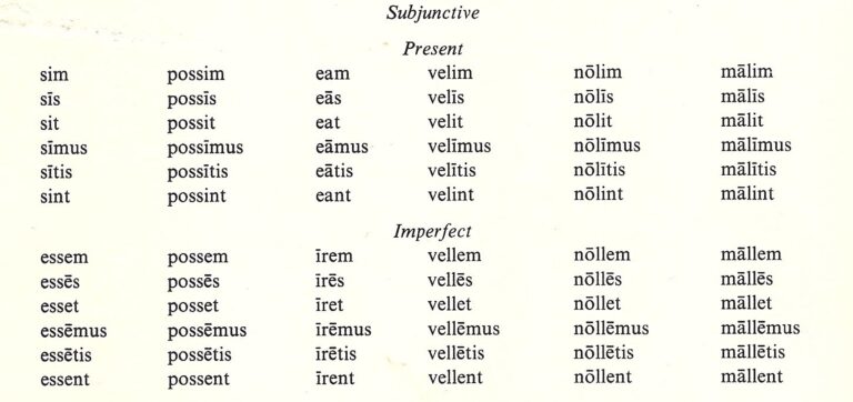 How do you conjugate irregular verbs in Latin?