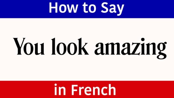 How do you say amazing in French slang?