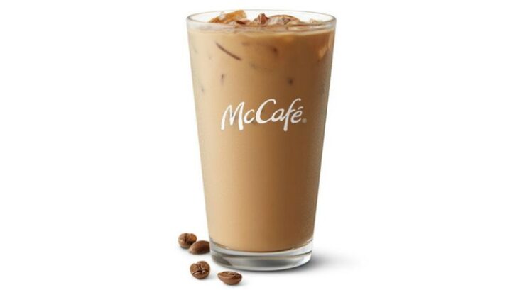 How much is a vanilla iced coffee at mcdonalds?