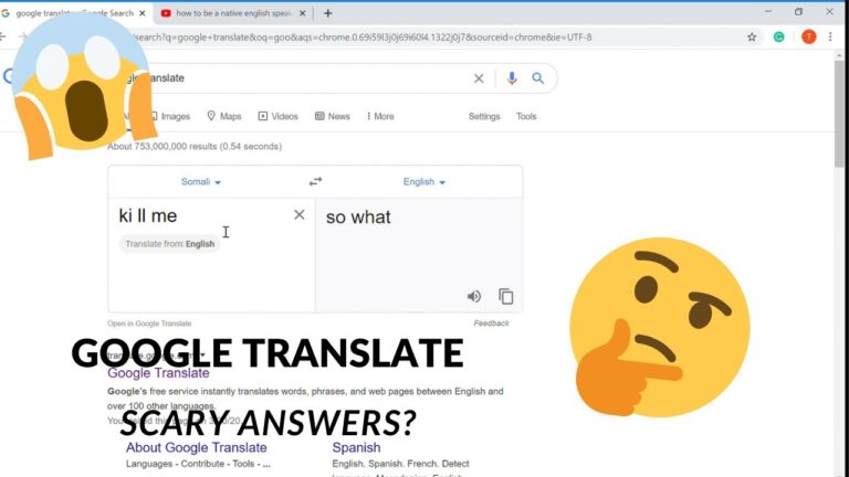 Is the Google Translate glitch real?