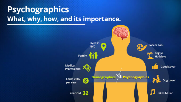 What are 4 examples of psychographics?