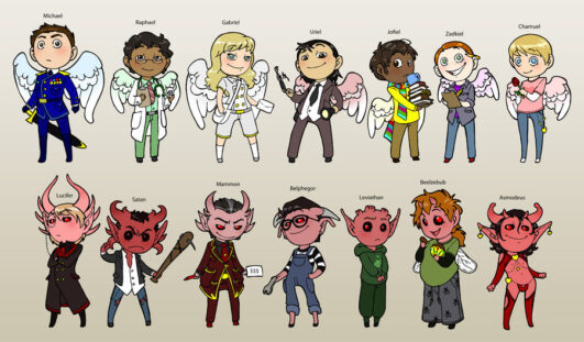 7人の悪魔の名前は何ですか？