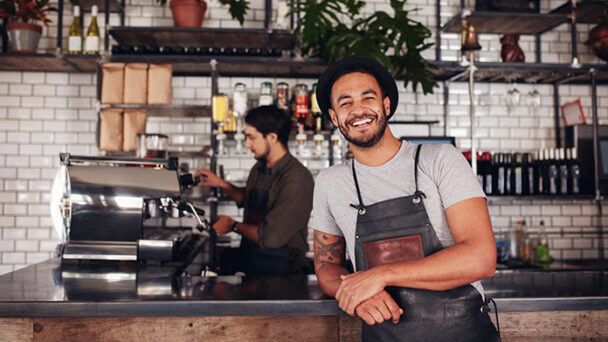 What does a coffee shop manager do?