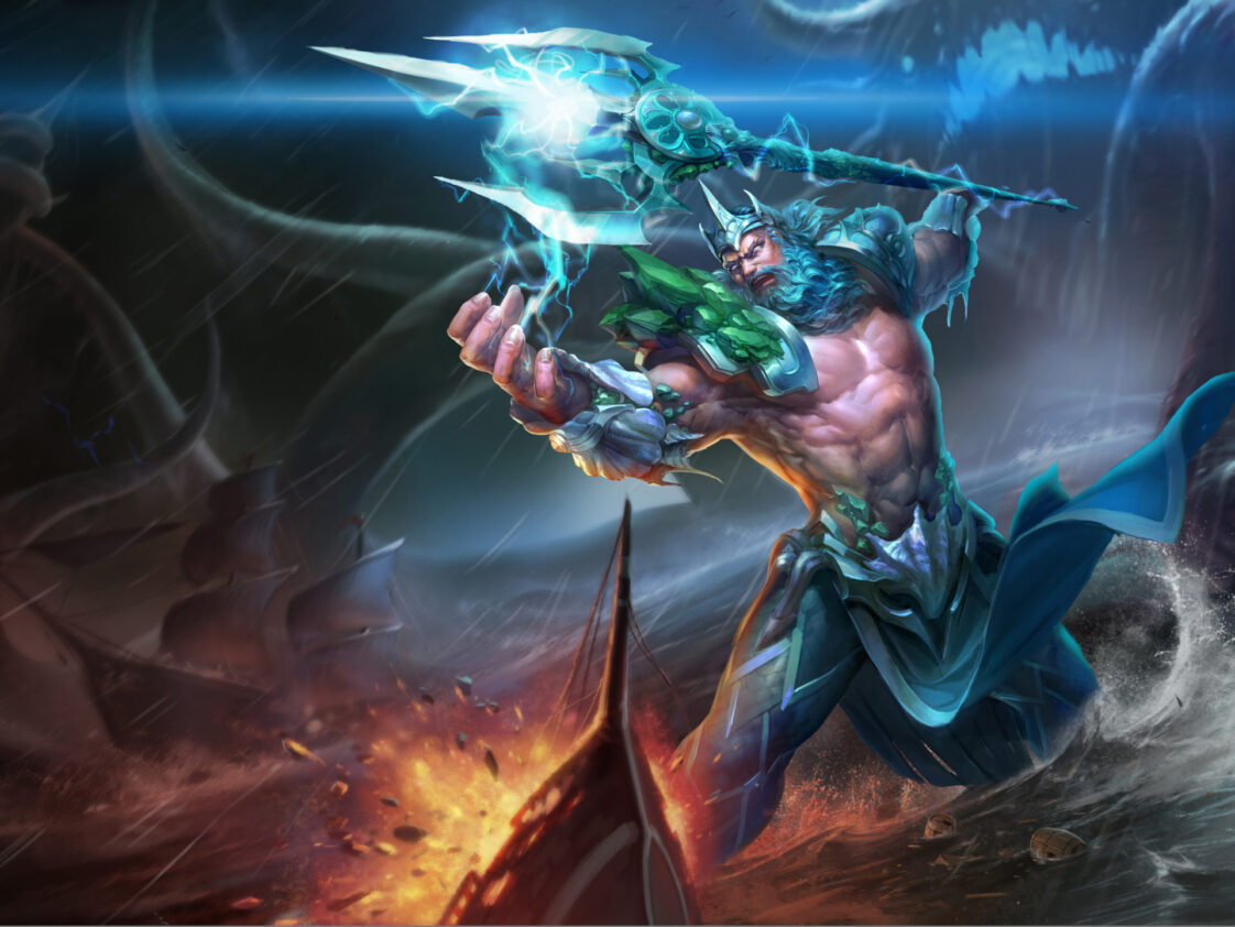 What is Pontus the god of?