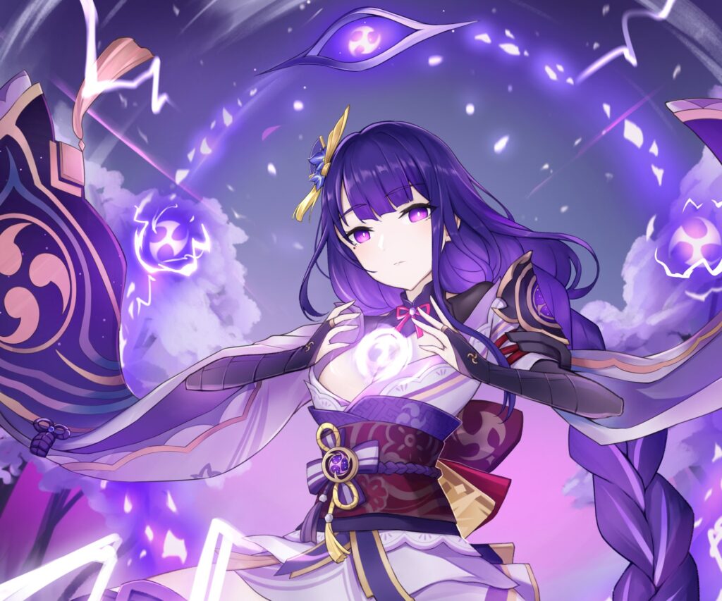 What is the Raiden Shogun wearing?