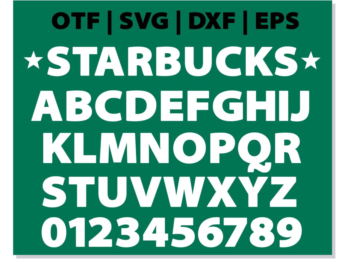 What is the Starbucks font?