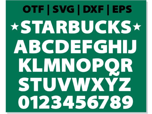 What is the Starbucks font?