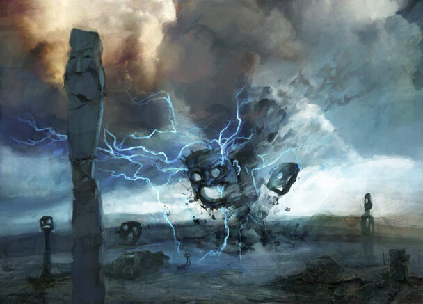 Who are the four gods of wind?