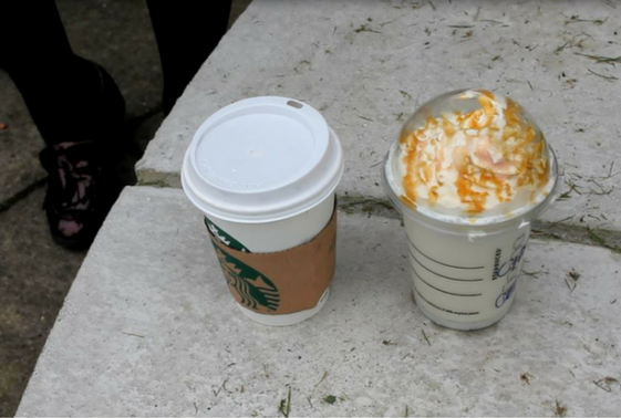 Why did Starbucks discontinue raspberry syrup?