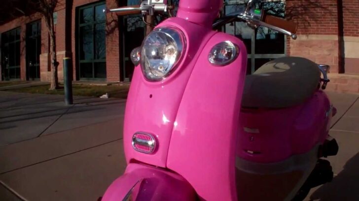 Why is Link scooter red?