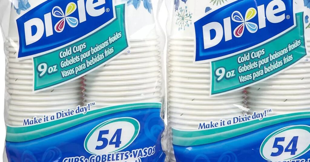 Why is there a shortage of Dixie paper cups?
