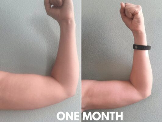 Are my arms fat or muscular?