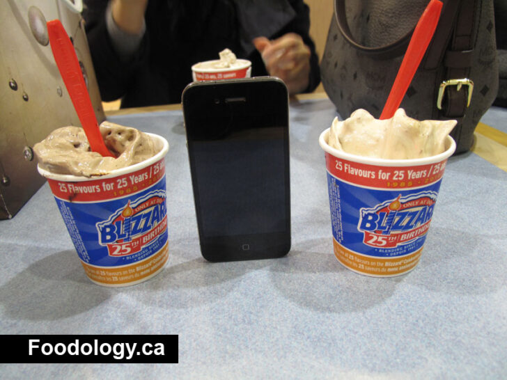How big is a DQ Mini Blizzard?