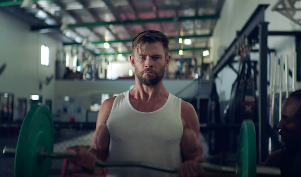 How did Chris Hemsworth workout for Thor?