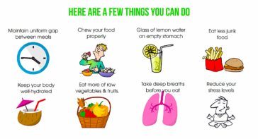 How do I reduce the acidity in my body?