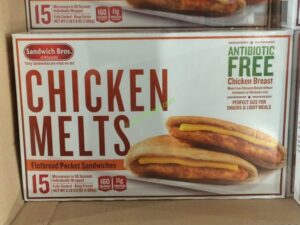 How do you cook Costco frozen chicken melts?