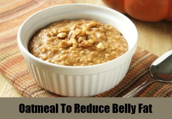 How does oatmeal water reduce belly fat?
