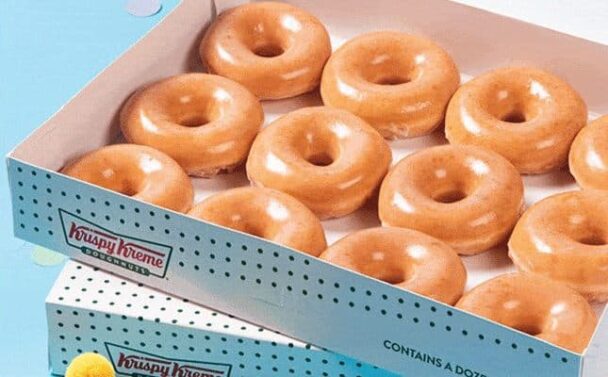 How many calories are in a Krispy Kreme Doughnuts?