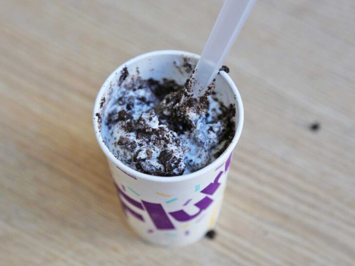 How much does a snack McFlurry cost?