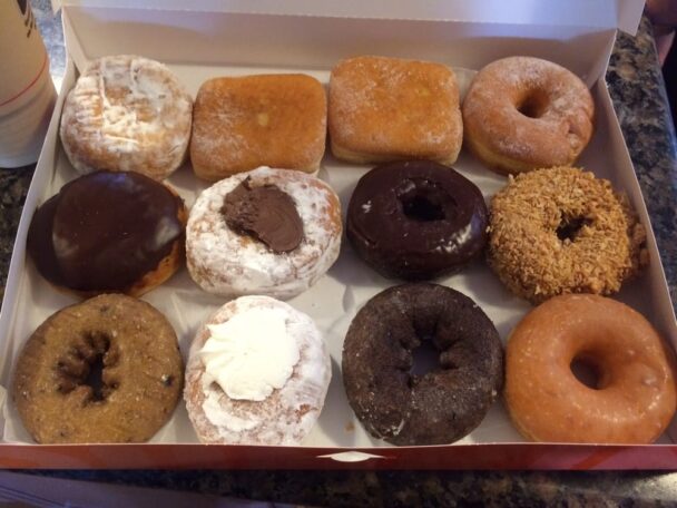 How much is a dozen donuts at Dunkin?