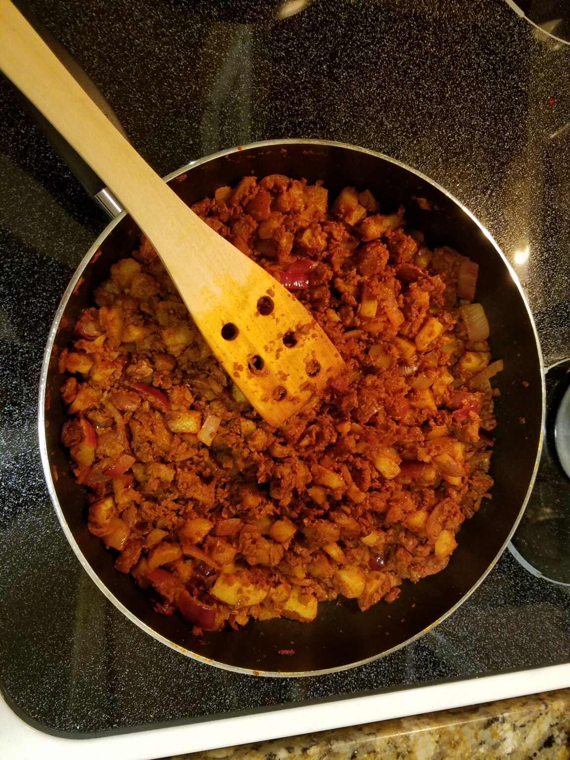 Is Sofritas soy chorizo?