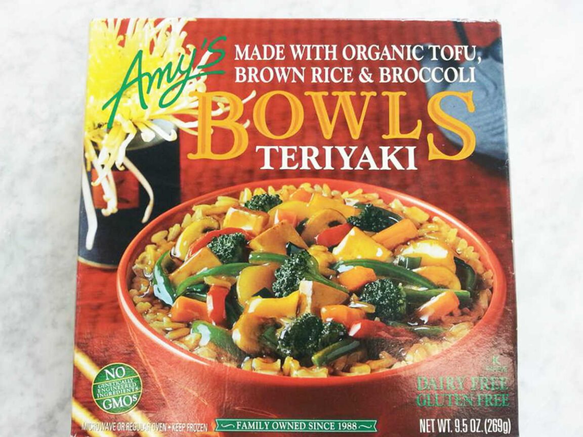 Is all Amy's food vegetarian?