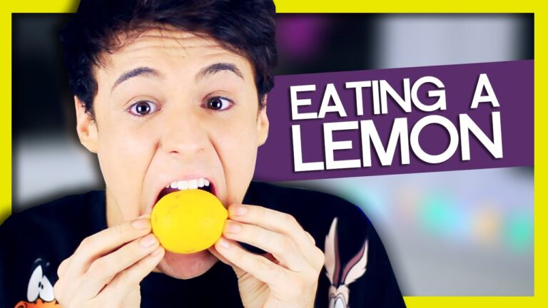 Is it OK to eat a whole lemon?