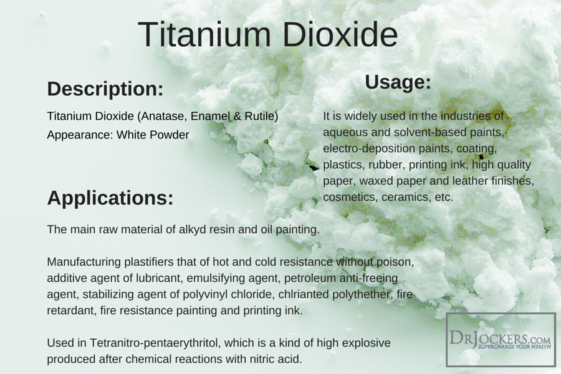 Is titanium dioxide safe in candy?