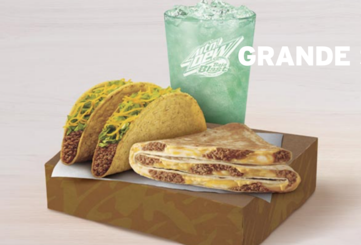 What are Taco Bell $5 boxes right now?