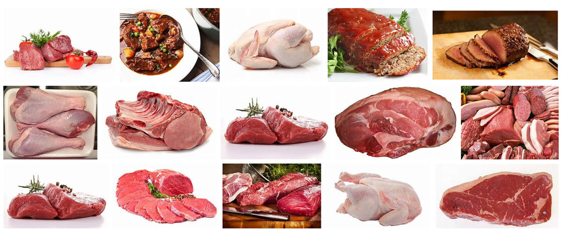What are the names of different meats?