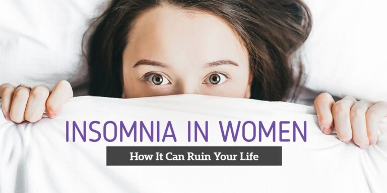 What causes female insomnia?