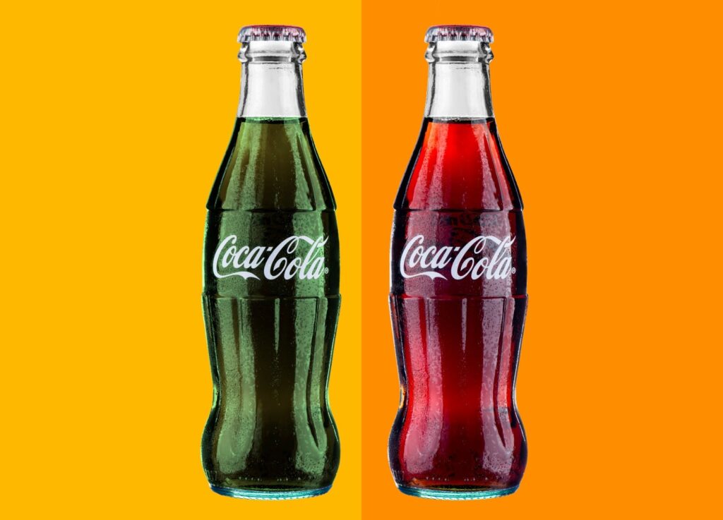What color red is Coca-Cola?