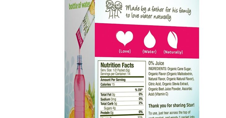 What flavor packets have no aspartame?