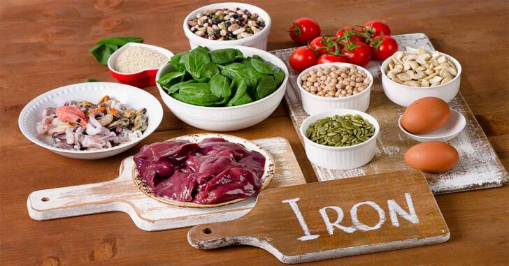 What foods are iron blockers?