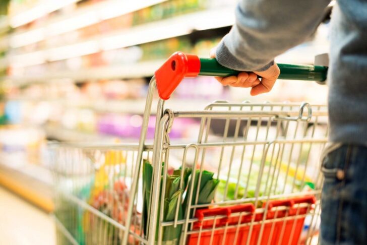 What germs are on a shopping cart?