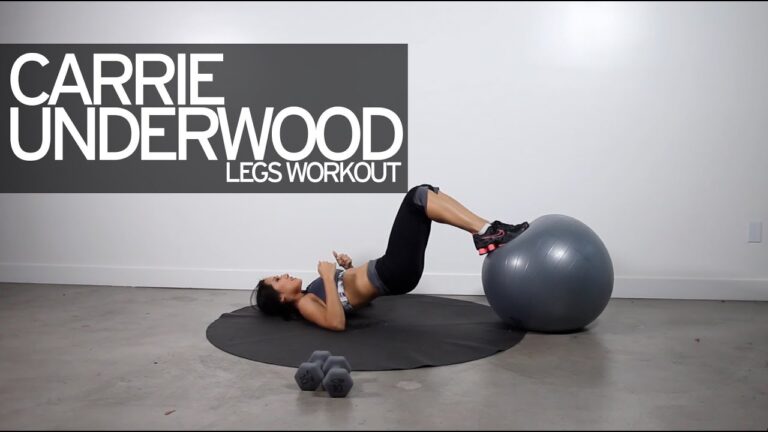 What is Carrie Underwood's daily workout?