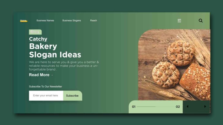 What is a good slogan for a bakery?