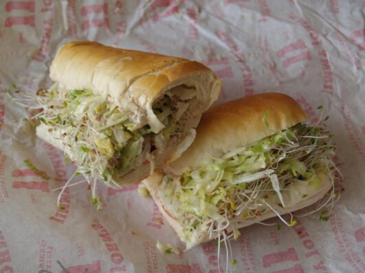 What is in Jimmy Johns tuna?