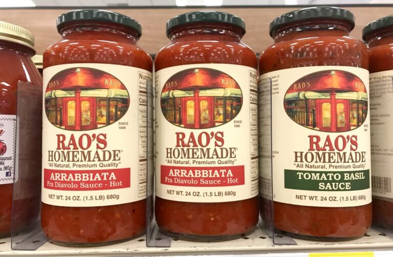 What is in Rao's sauce?
